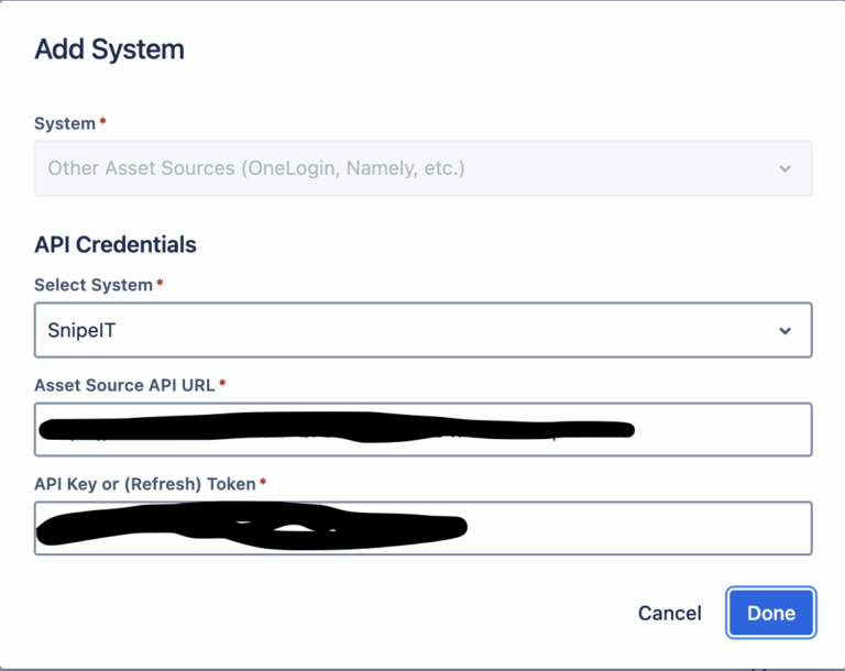 How to Import Users & Assets from Snipe-IT into Assets - Onward
